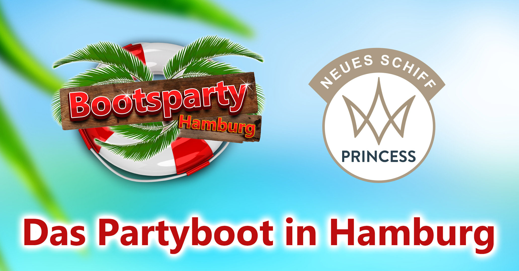 Das Partyboot in Hamburg 2020